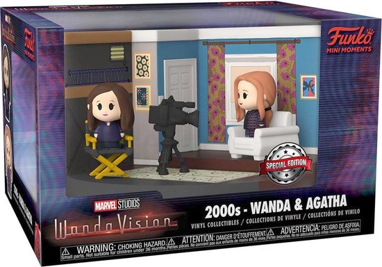 Funko WandaVision - Marvel POP! Mini Moment Set Living Room 00's 4 cm ...