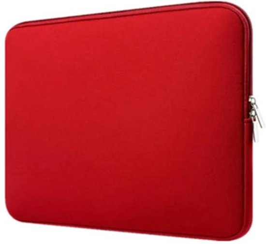 Laptopcase – sleeve – spatwaterdicht – 15,6 inch – laptoptas – Rood ...