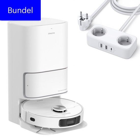 Dreame L10 Ultra - Stroomblok Bundel - 5 in 1 Power Strip 1.8m - All in ...