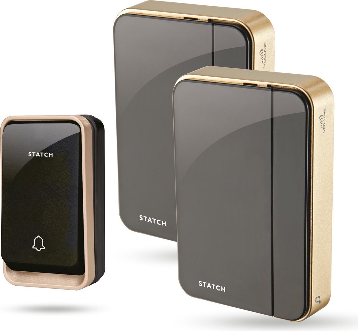 Deurbel - draadloze deurbel met ontvangers – wireless doorbell ...