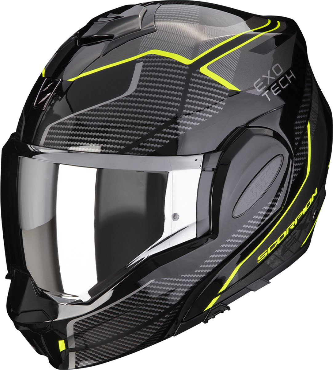 Scorpion Exo-tech EVO ANIMO - Zwart / Geel | bol