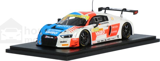 Audi R8 LMS - SA166 - Spark - 1:43 | bol.com