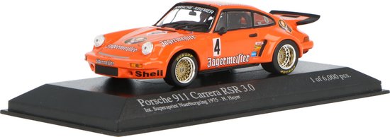 Porsche Carrera RSR 3.0 Minichamps 1:43 1975 Hans Heyer Jägermeister ...