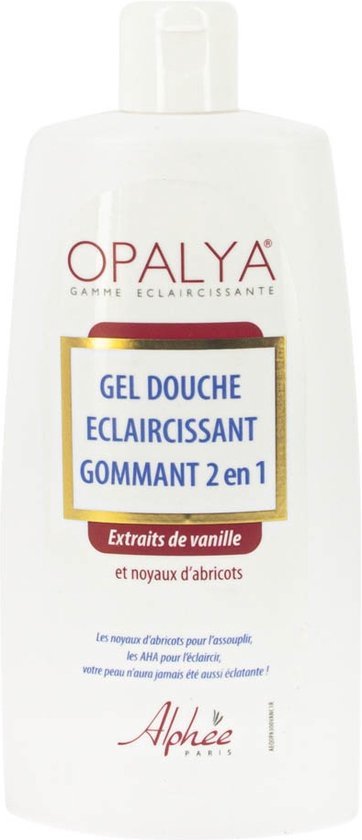 Opalya - Gel Douche Eclaircissant Gommant 2 et 1 Vanille | bol.com