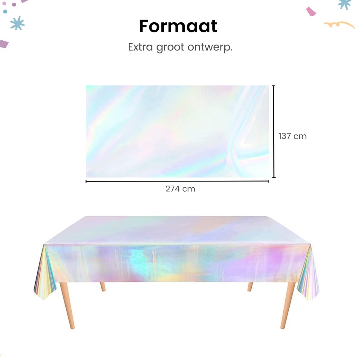 Partizzle 2x Plastic Wegwerp Tafelkleed - Unicorn Party Versiering ...