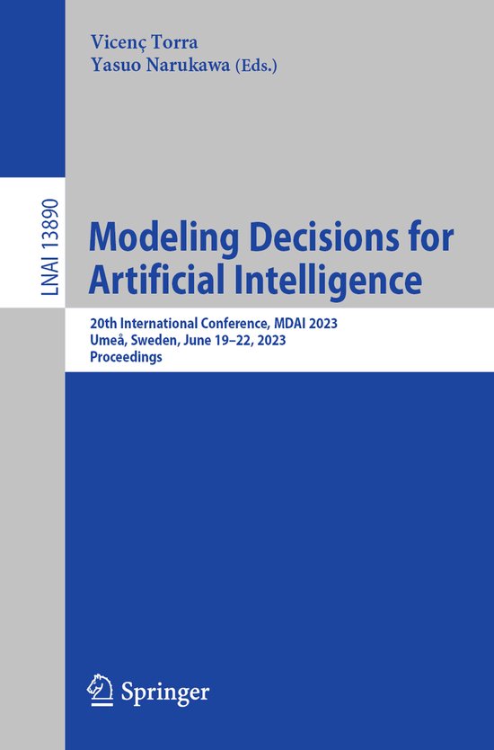 Modeling Decisions for Artificial Intelligence | 9783031334979 | Boeken | bol.com