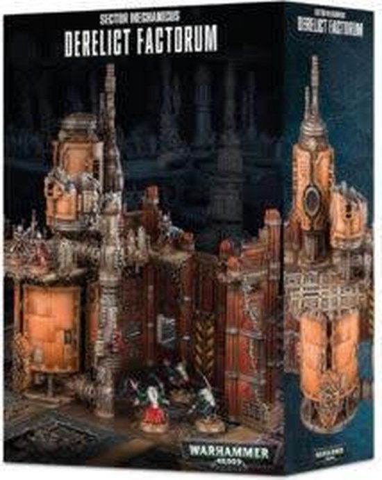 Warhammer 40,000 Terrain: Sector Mechanicus - Derelict Factorum | bol.com