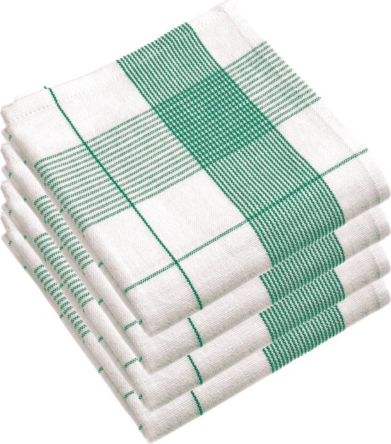 Glazendoek Groen - SET/4 | bol.com