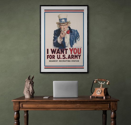 Posters Vintage - I want you - Uncle Sam - Amerika vintage - Vintage ...