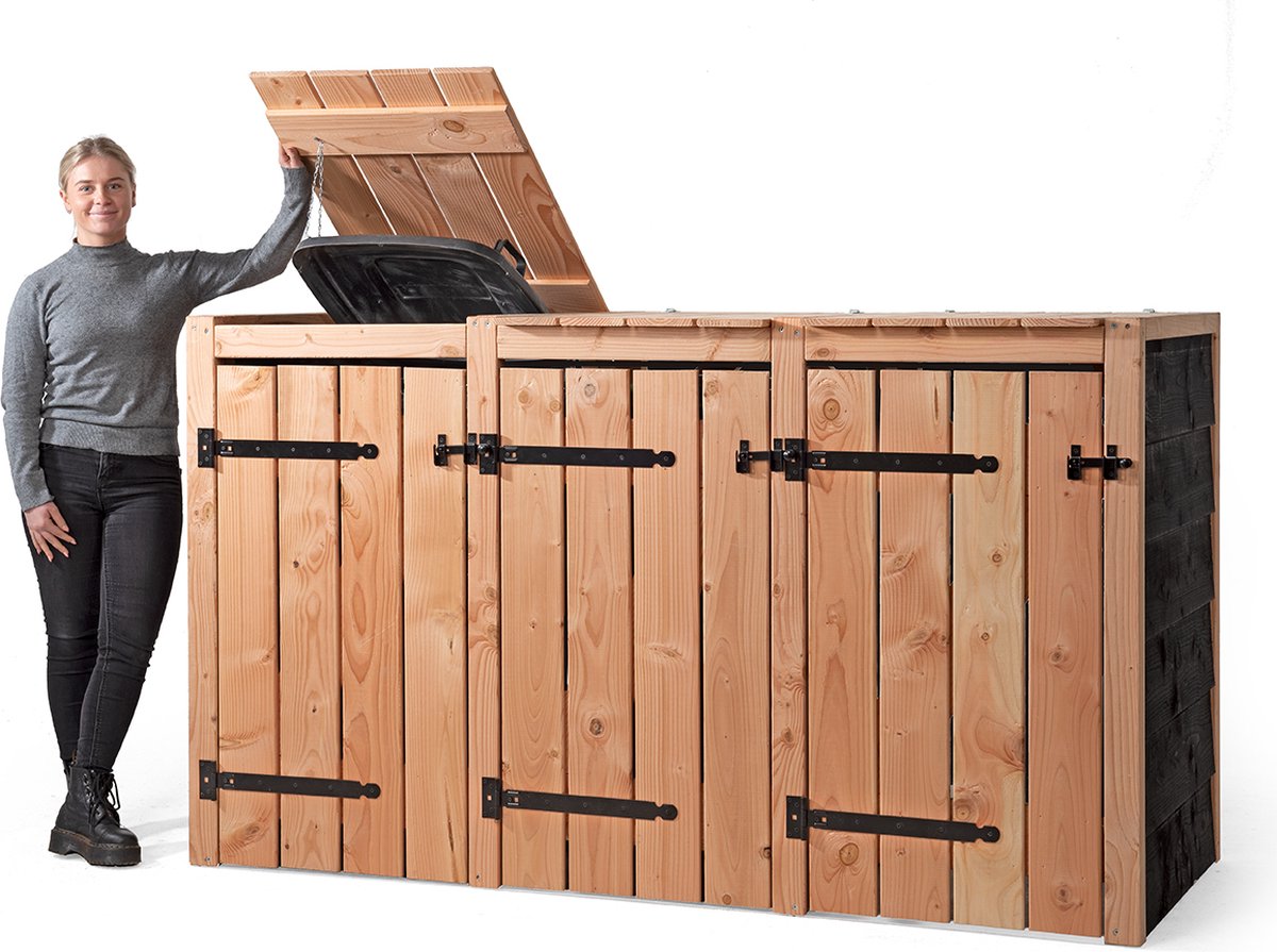 Containerombouw Fleur - Kliko Ombouw Driedubbel - Containerberging ...