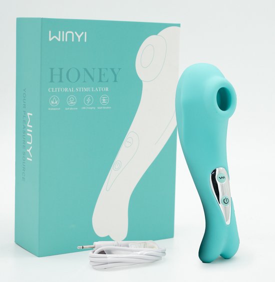 Winyi Luchtdruk Vibrator voor Vrouwen | Satisfyer | USB Oplaadbaar | Klein | bol.com