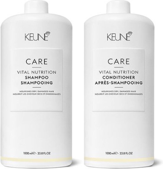 Keune - Care - Vital Nutrition Shampoo & Conditioner 1000ml | bol.com