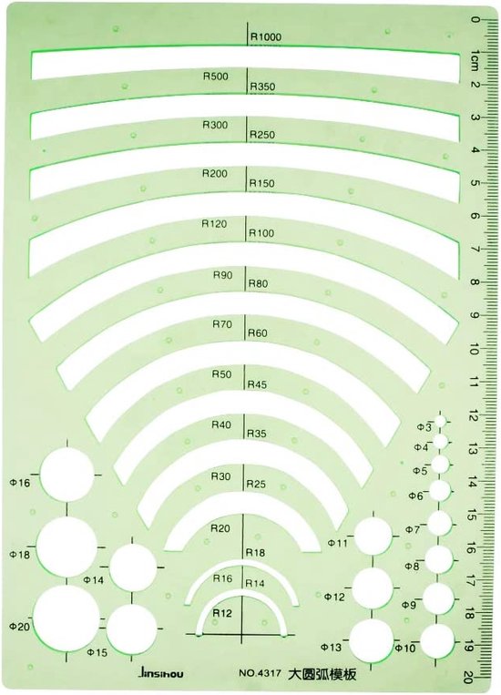 Gabarit orthodrome - gabarit maître rayon - gabarit technique - gabarit ...