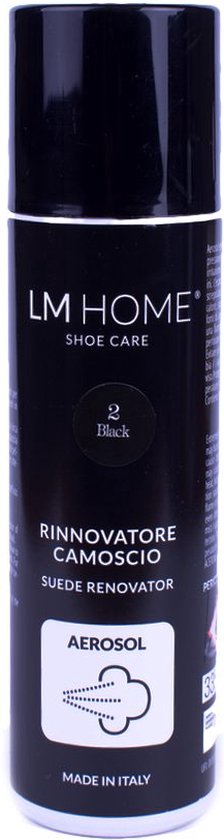 LM HOME Suede renovator spray | suede + nubuck | zwart | 250 ml | bol