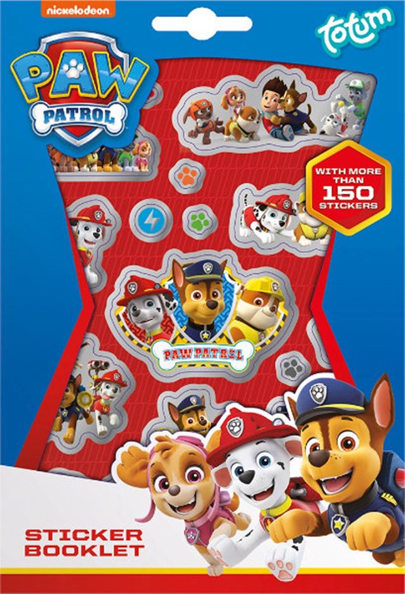 Paw Patrol Stickerboek - Paw Patrol Stickers - Stickerboek Kids - Paw ...