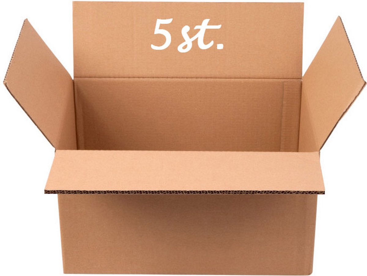 Verzenddoos 5 STUKS GROOT Karton 600 x 400 x 250 mm Kartonnen ...