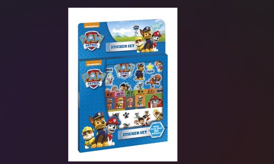 Paw Patrol Sticker Set - Paw Patrol Stickers 50 Stuks - Sticker Set ...