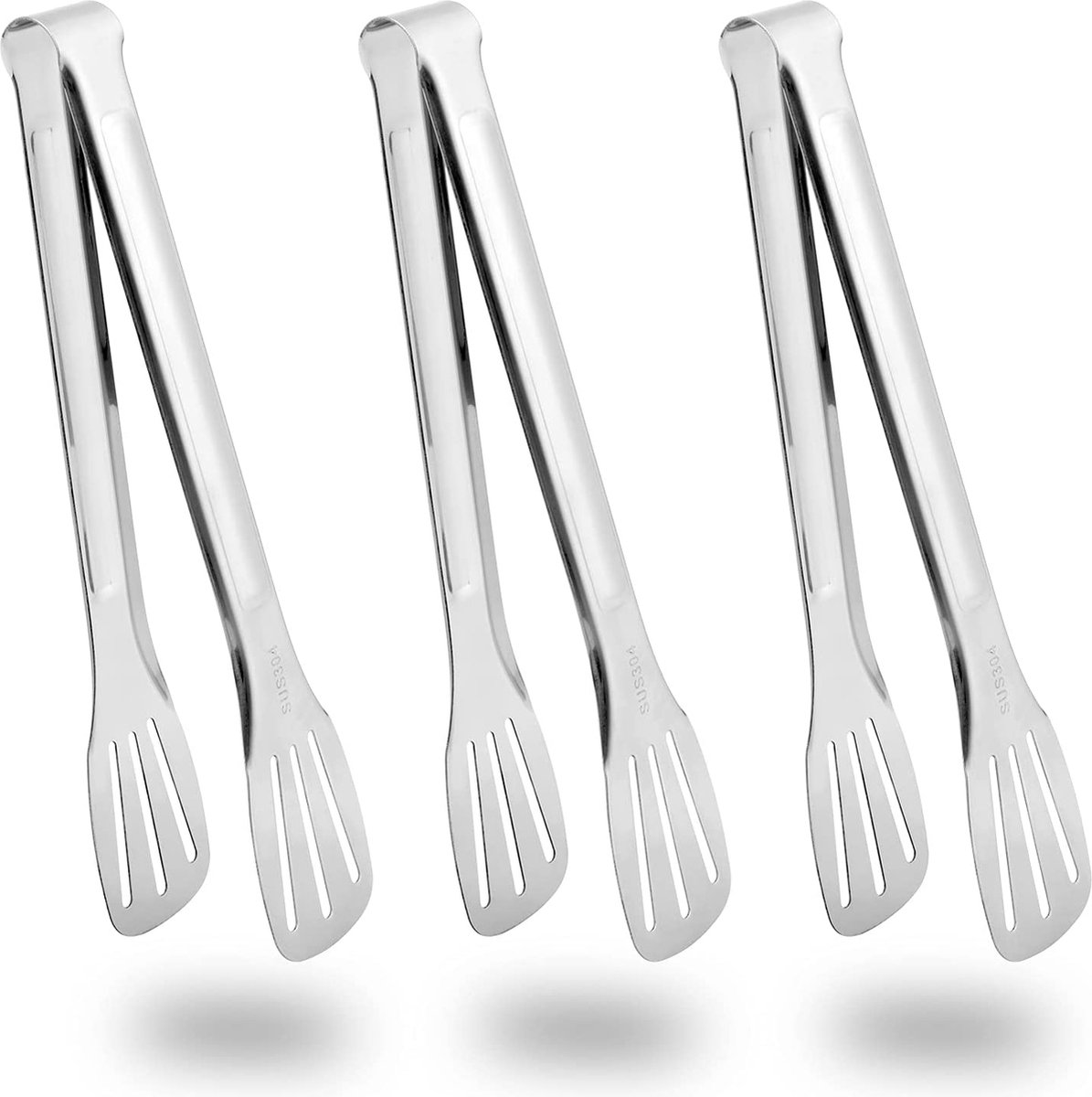 Pince de cuisine en acier set de 3 ustensiles de cuisine pince de ...