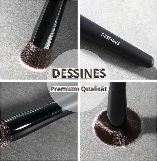 make-up kwastenset, vegan kwast, professionele kwast, premium kwast ...