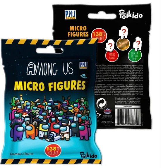 Among us - Mini figuur - 2 stuks - game - speelgoed | bol.com