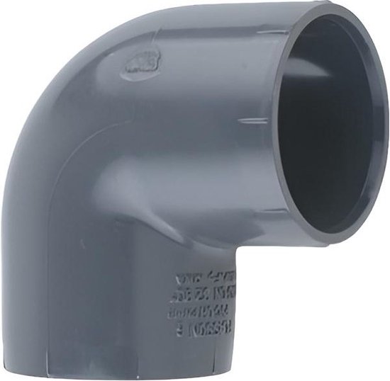 PVC knie 90° | 16 bar | 75 mm | bol.com