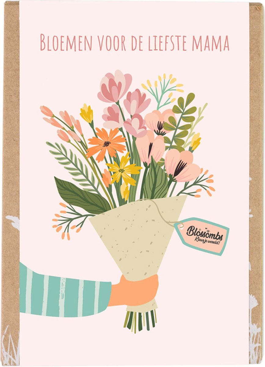 Blossombs bloembommetjes mini giftbox boeket mama - 4 stuks | bol.com