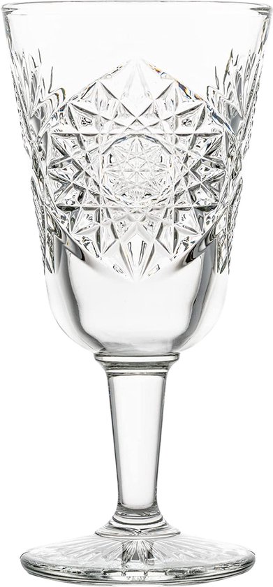 Wijnglazen set / wine glasses / royal style wine cups - Crystal Glass ...