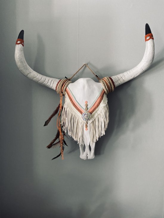 JMS Fashion - Buffel - Schedel - skull - Ibiza - kop - hoorns ...