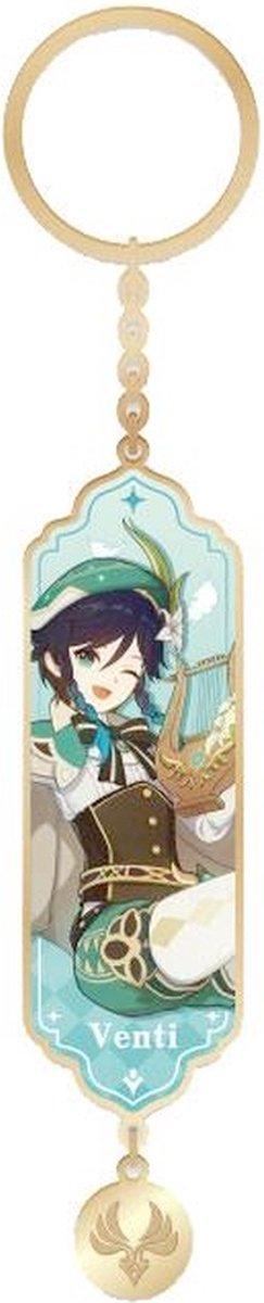 MiHoYo Genshin Impact - Character Drawing Card Venti Sleutelhanger ...