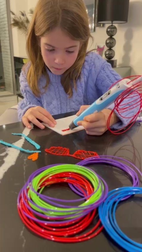 MD Creations ® - 3D Pen Starterspakket met 156m Filament - XXL paket ...