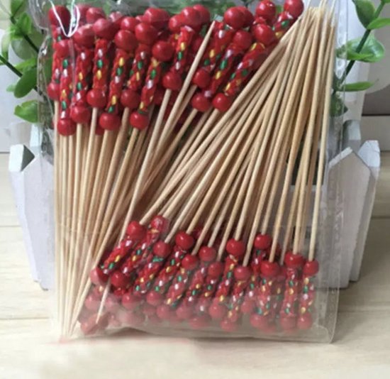 Akyol - 20 x kerst partyprikkers – kerst versiering - eieren prikkers ...