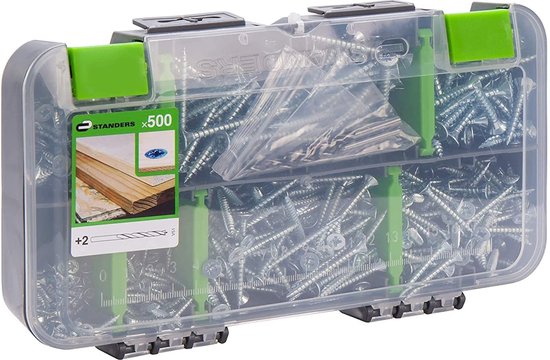 zelftappende schroeven-assortimentset / universal screw assortment box ...