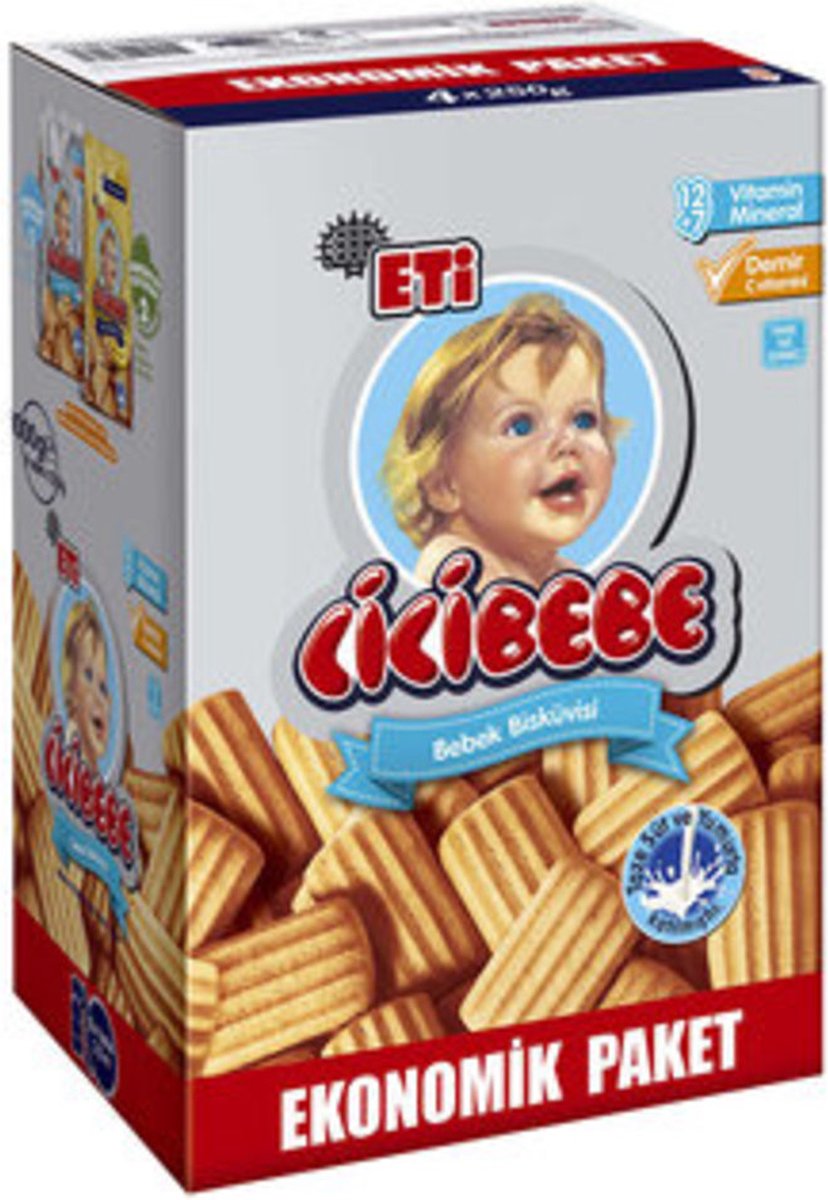 Eti Cicibebe Baby Biscuits 1kg | bol