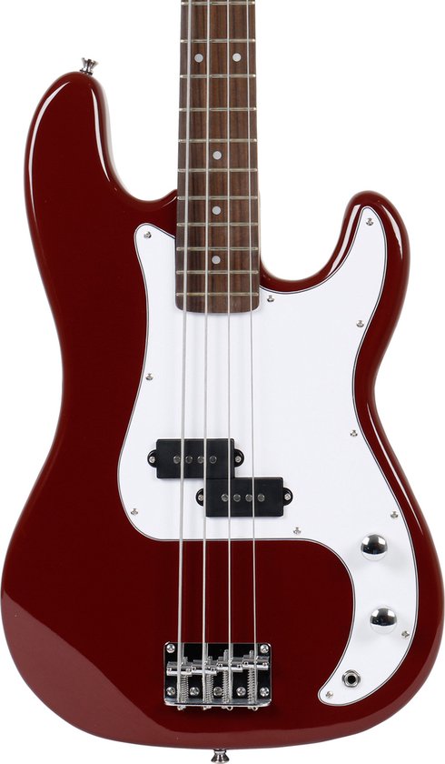 Fazley Classic Series FPB118 Dakota Red elektrische basgitaar | bol