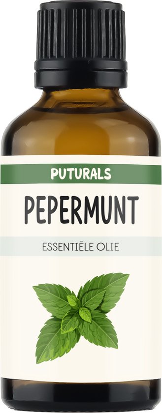 Pepermuntolie 100% Biologisch & Puur - 50ml - Pepermunt Etherische Olie ...