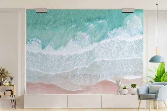 Zee - Strand - Blauw - Natuur - Behangpapier | bol