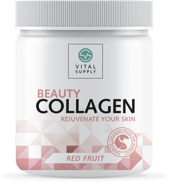 VITAL SUPPLY Zalm Collageen Type 1 en 3 (viscollageen) voor huidverjonging & minder... | bol