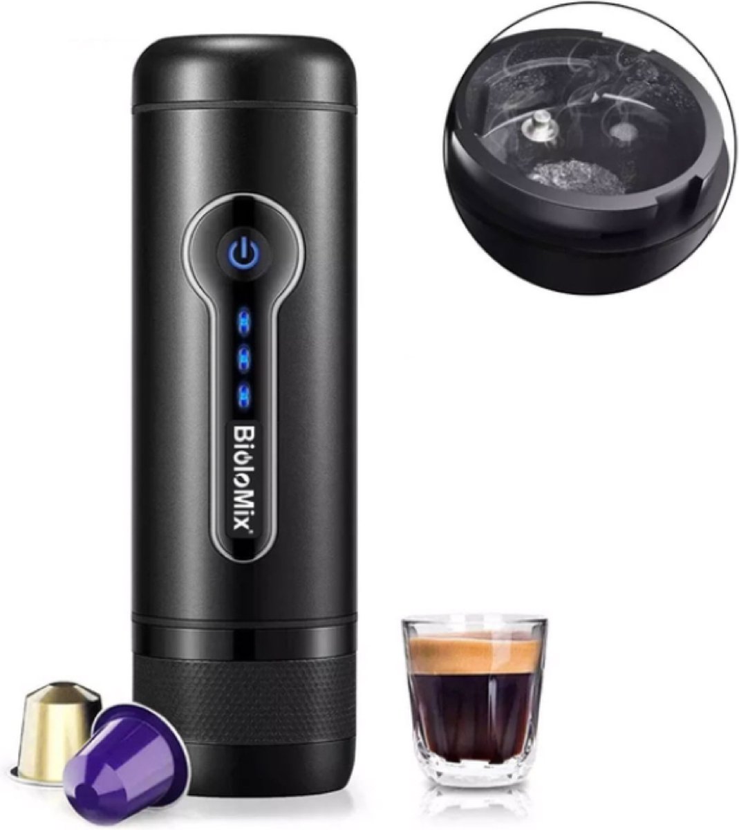 Draagbare Koffiemachine - Draagbare Koffiezetapparaat - Mini ...