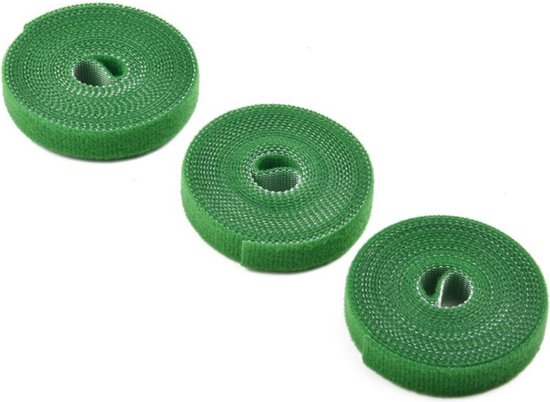 3 rollen Planten klittenband tape (per rol 2 meter) | bol.com