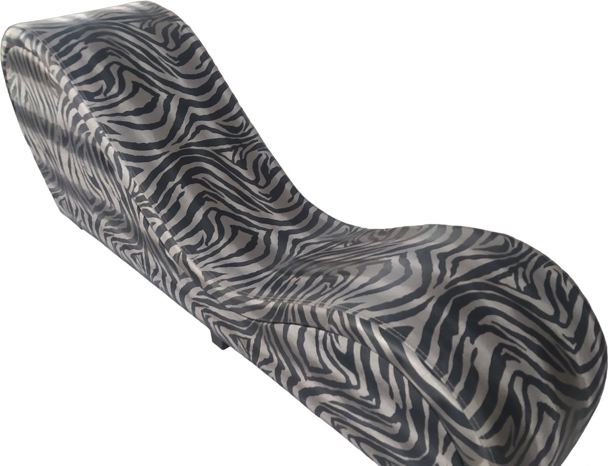 Furnilux -Tantra Zebra - Sofa- Lounge bank - Zebra(Zwart-Grijs ...
