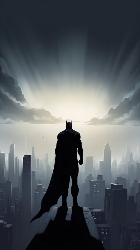 Batman Poster - Gotham City - Hoge Kwaliteit - 51x71 | bol.com