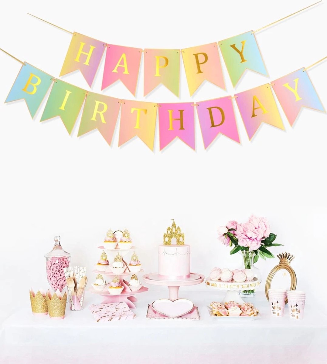 Decoratie - Happy Birthday - Slinger - Verjaardag - Versiering ...