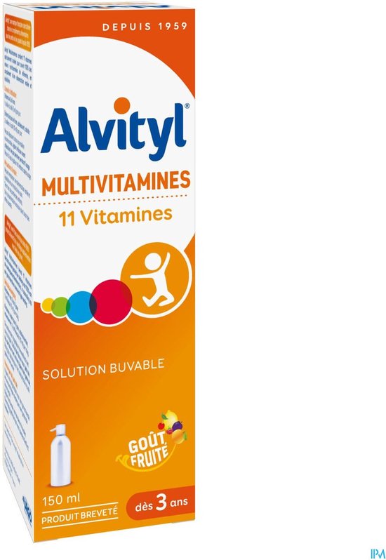 Alvityl - Sirop Multivitamines - 11 vitamines | bol.com