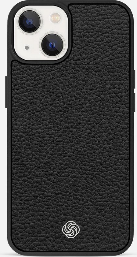 iPhone 13 Hoesje - Handgemaakt Echt Lederen Back Case - Leren ...