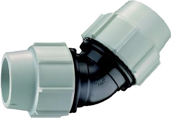 Tyleen knie 90° 16 bar | Plasson | 16 mm | bol