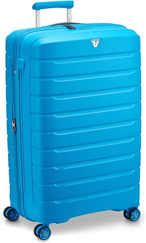 Roncato Butterfly 4 Wiel Trolley Large 78 Expandable Cielo Light Blue ...