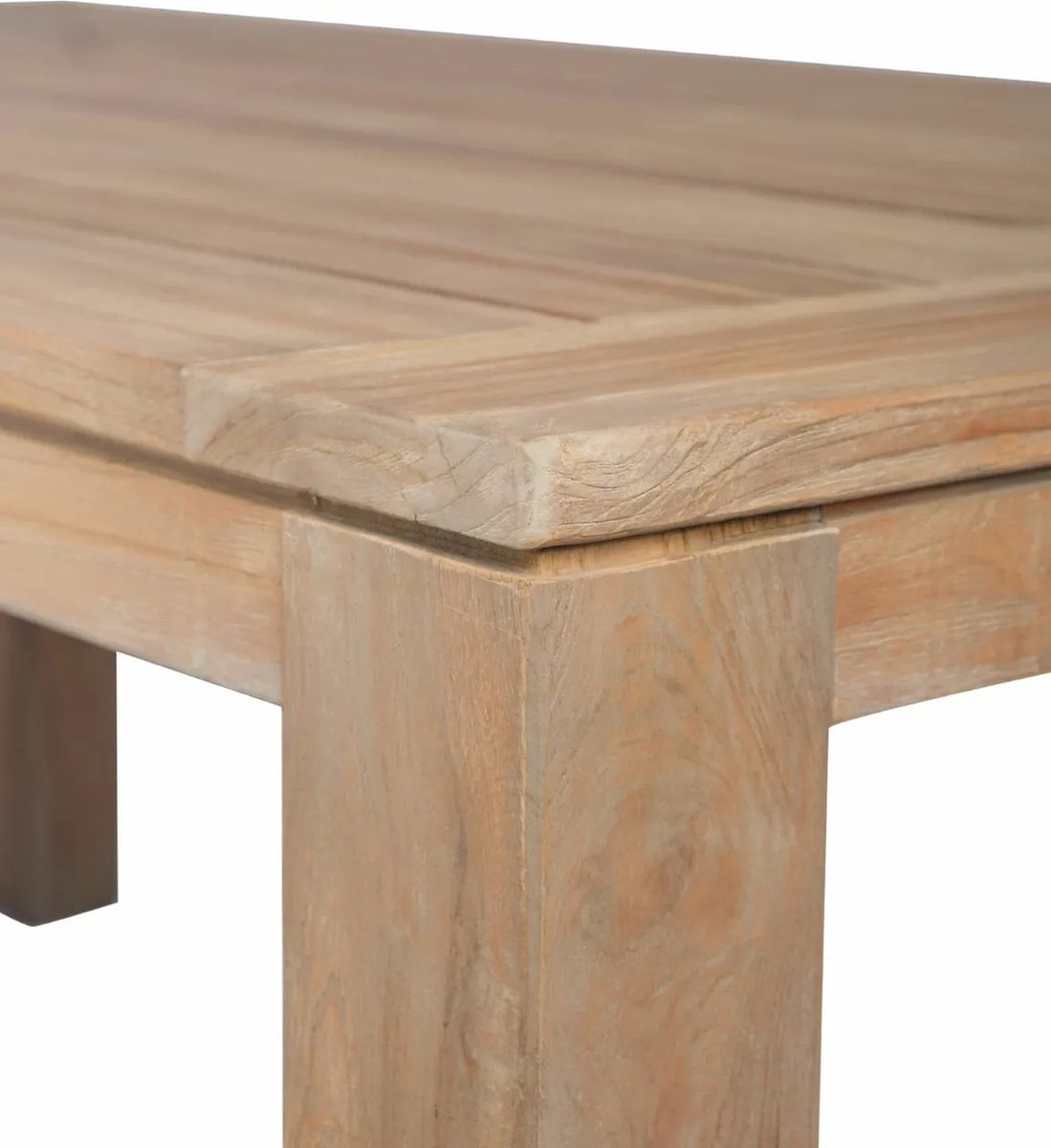 Tierra Outdoor Tuintafel Alaska - Teakhout - Rustic Grey - 6-8 persoons ...