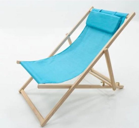 Madison beachchair Hyba Light blue | bol