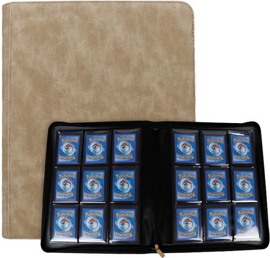 Ana toploader map bruin / Toploader binder / Top loader map geschikt ...