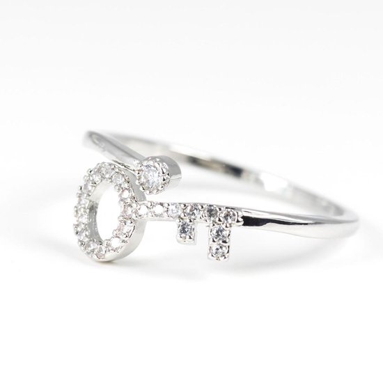 Ring Ringen Rings Met Zirkonia Stenen Voor Dames For Ladies Zilver ...